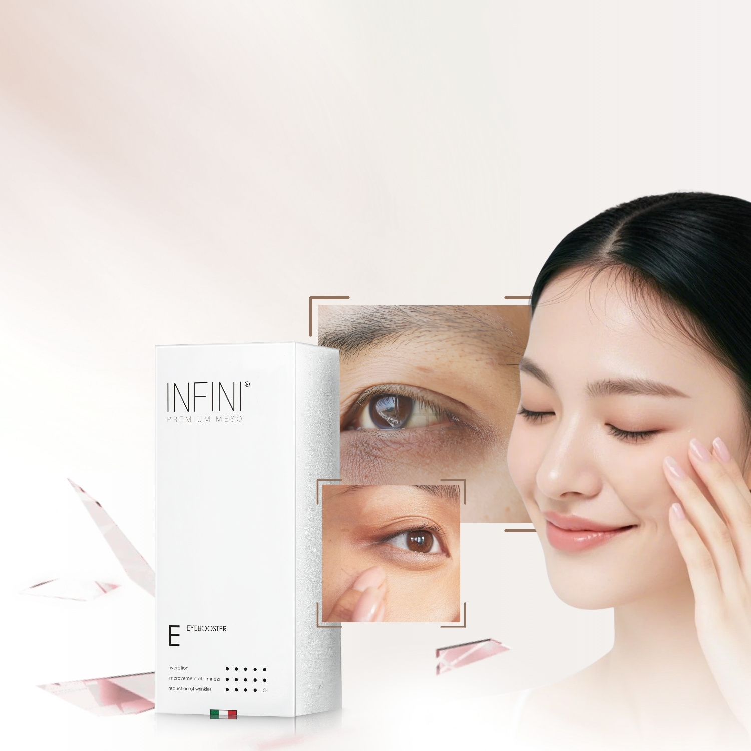 Chi phí tiêm Infini Meso Eyebooster giảm nếp nhăn và quầng thâm vùng mắt
